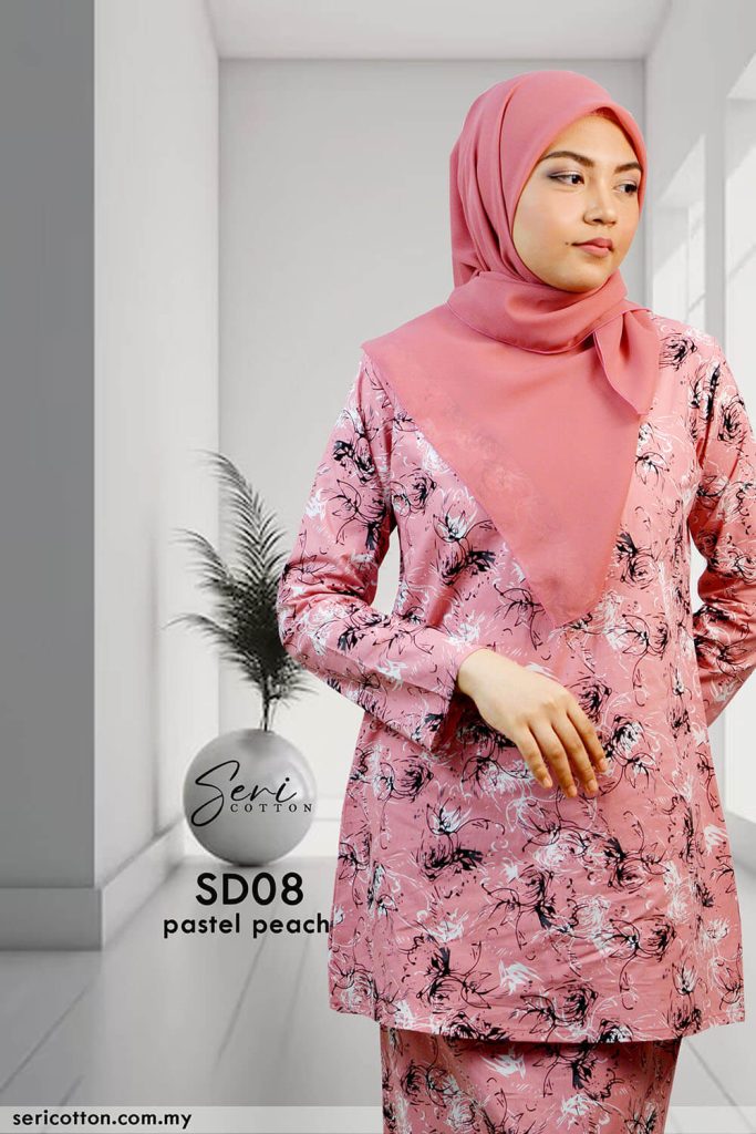Kurung Mini Moden Seri Dahlia – SD08 – Seri Cotton