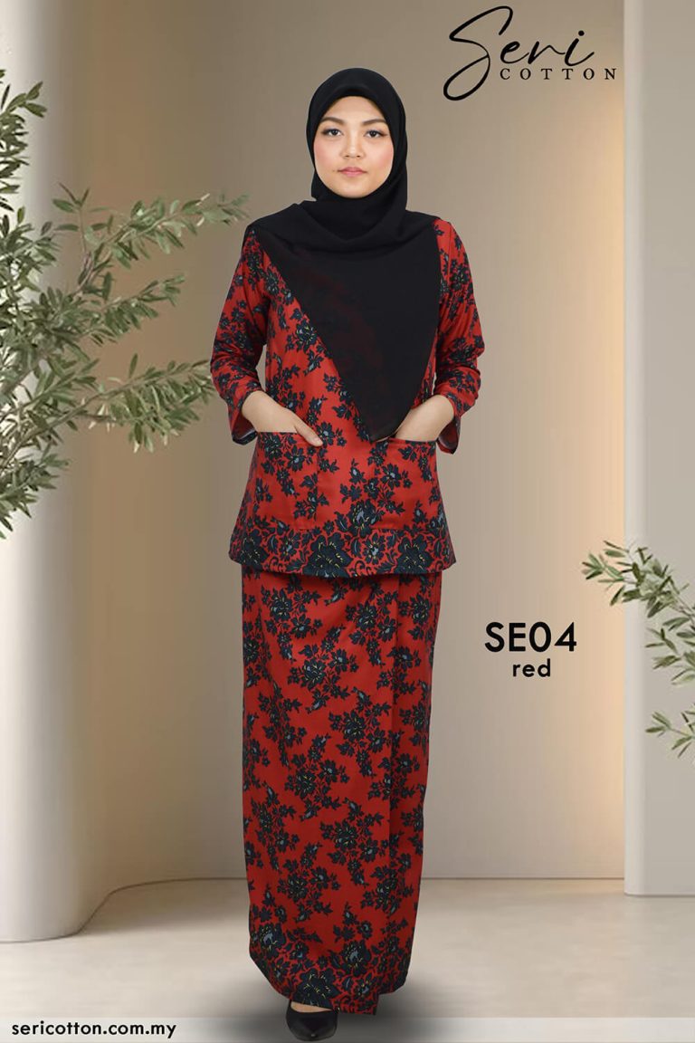 Kurung Kedah Seri Melati – SE04 – Seri Cotton
